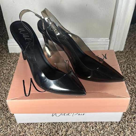 Wild Pair | Shoes | Wild Pair Black Stiletto Heels | Poshmark